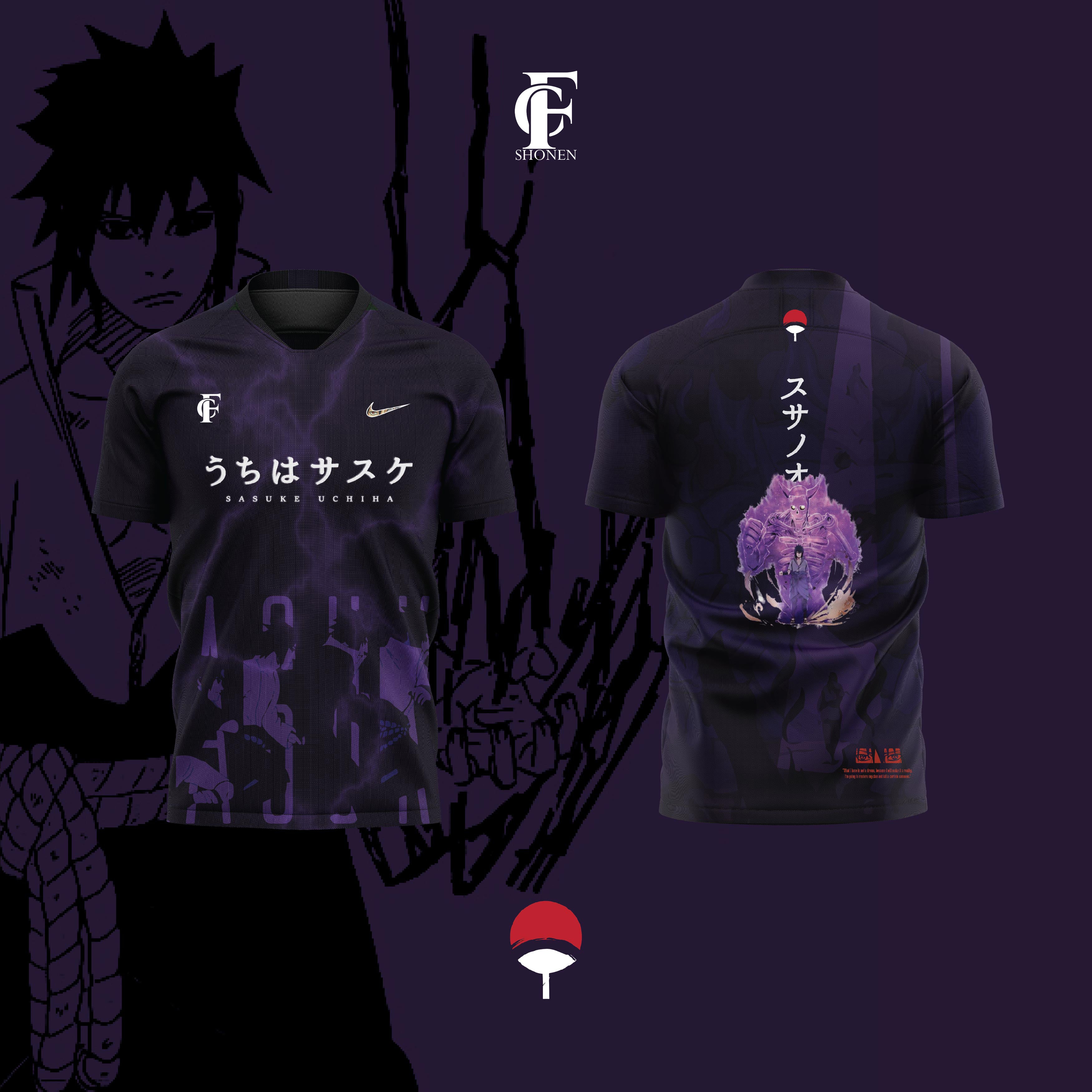 Sasuke Uchiha Jersey - Official Ninja Apparel – FC Shonen